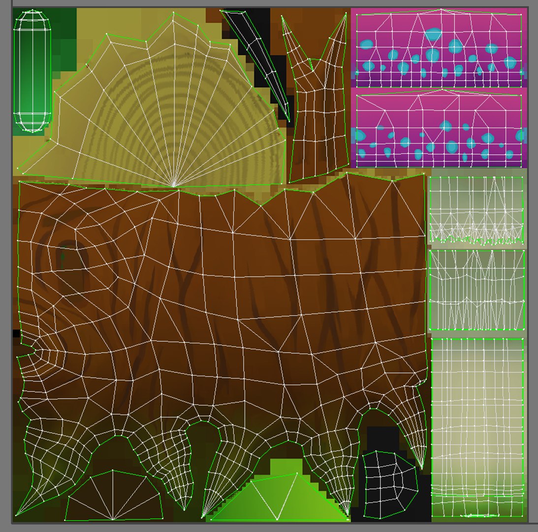 3d stumpy - character