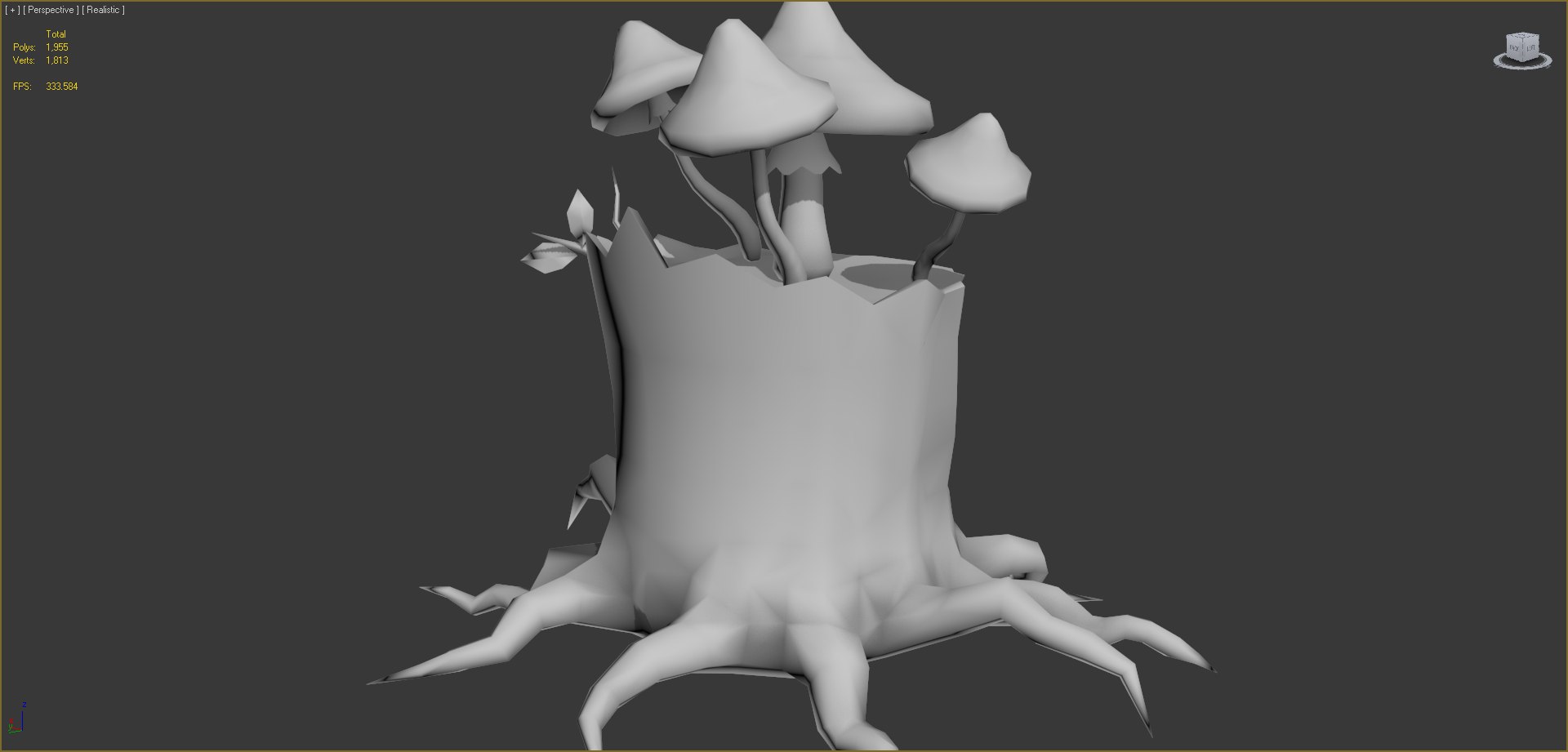 3d stumpy - character