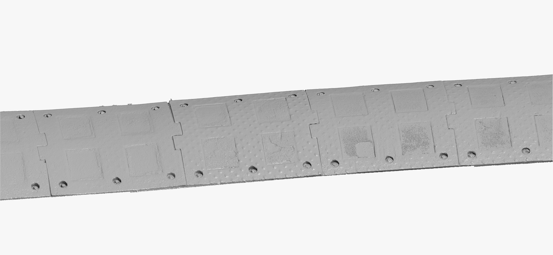 3D Speed Bump 01 RAW Scan - TurboSquid 1780935