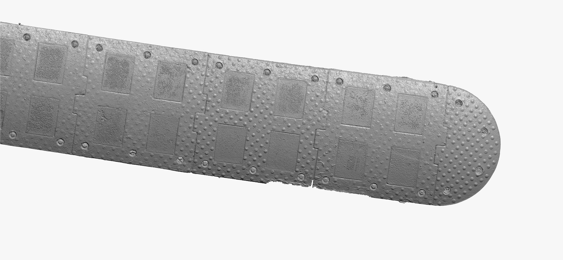 3D Speed Bump 01 RAW Scan - TurboSquid 1780935