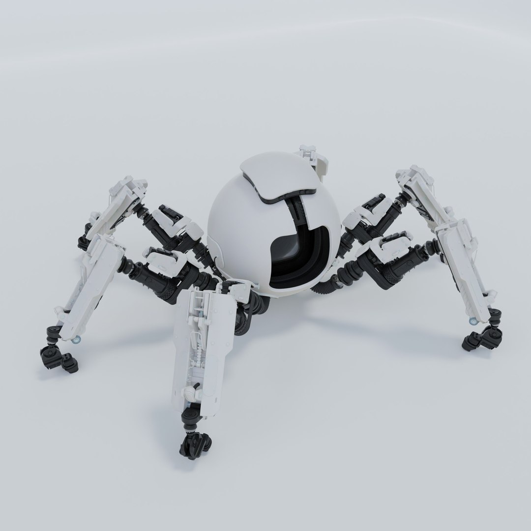 SPIDER ROBOT 3D Model - TurboSquid 1937577