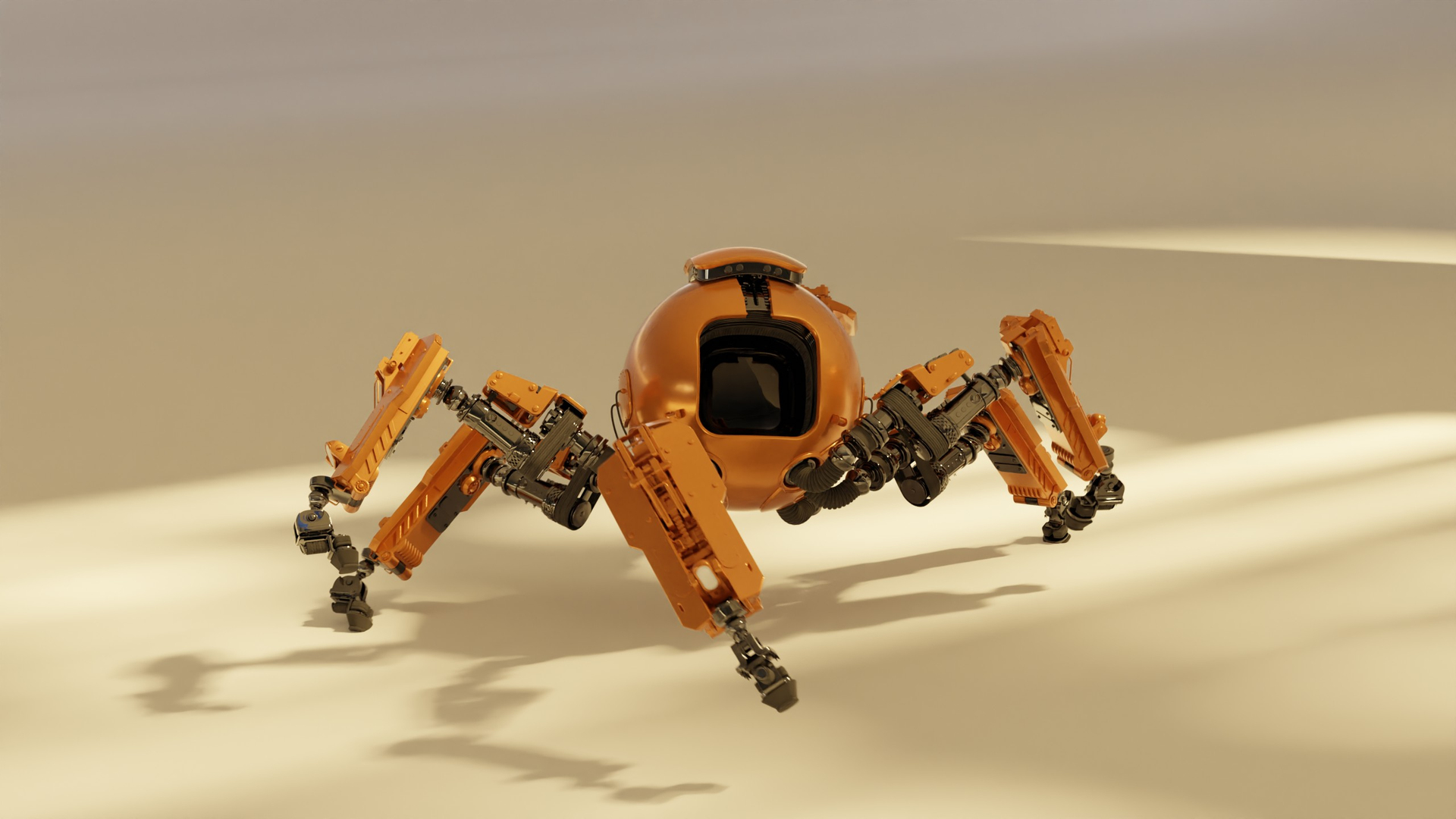 SPIDER ROBOT 3D Model - TurboSquid 1937577