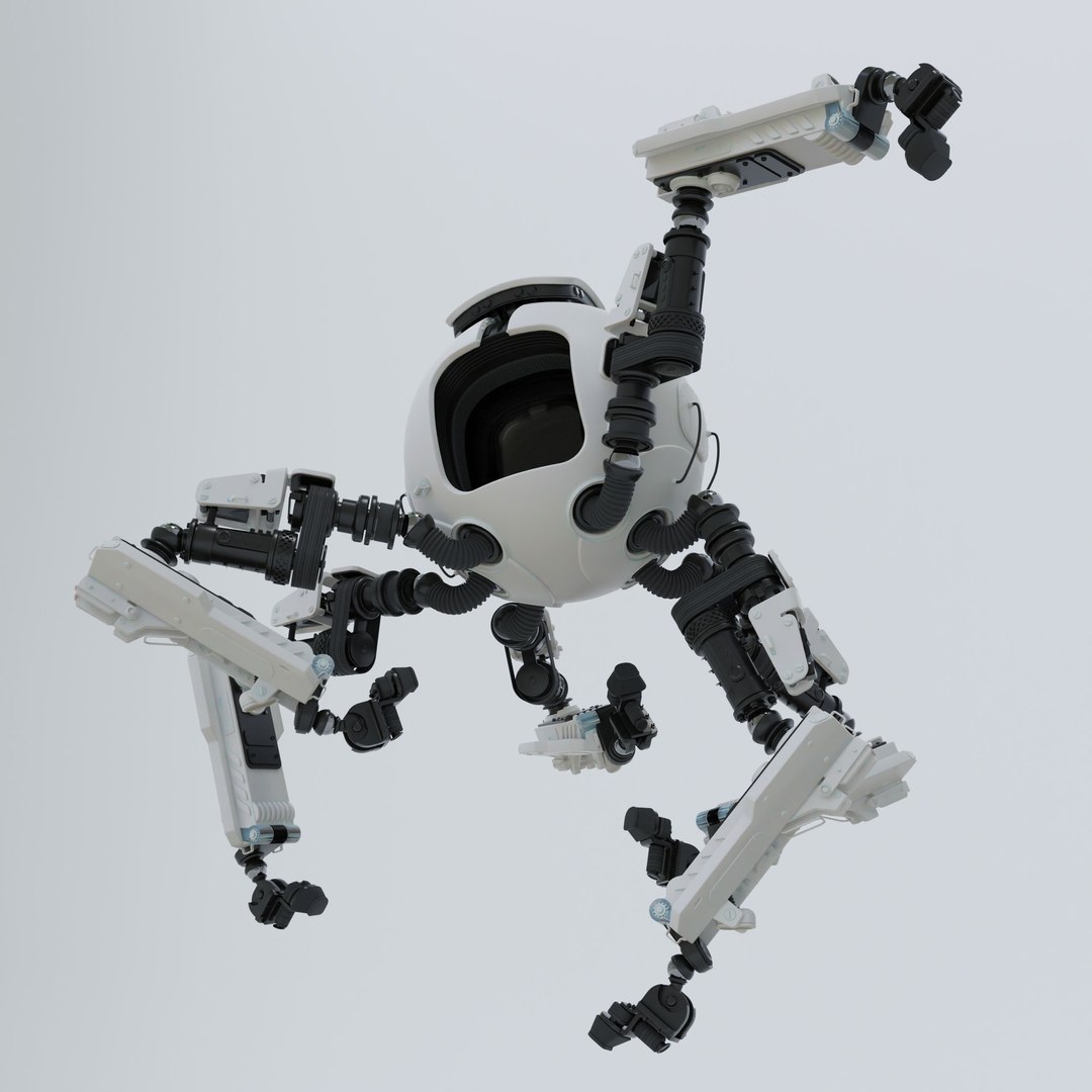 SPIDER ROBOT 3D Model - TurboSquid 1937577