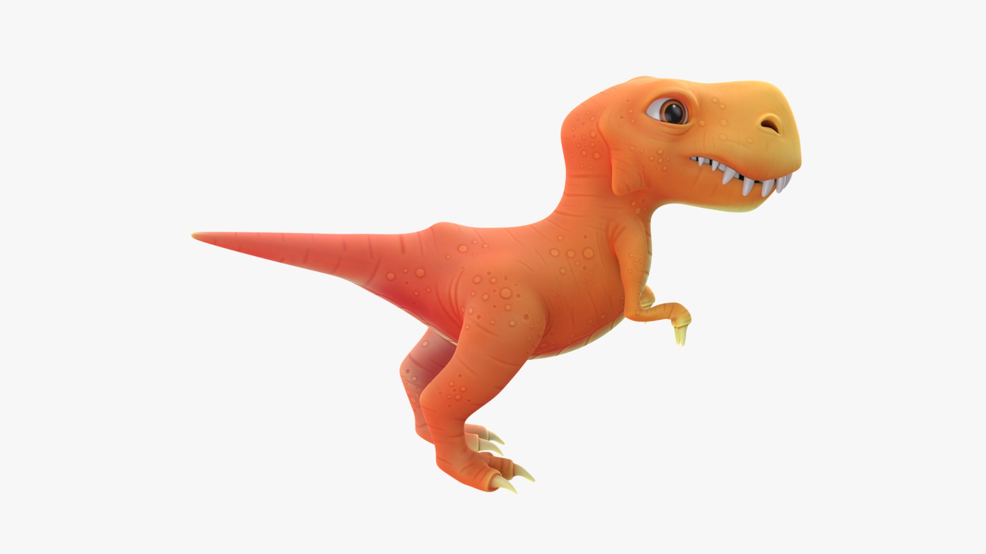 Catoon Tyrannosaurus 3D - TurboSquid 2249547