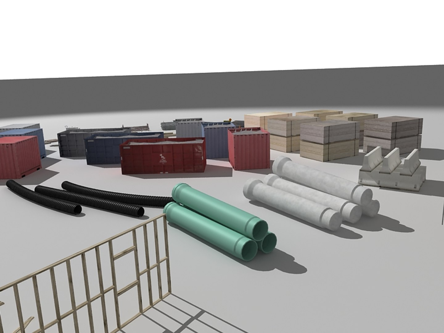 Max Construction Site Object