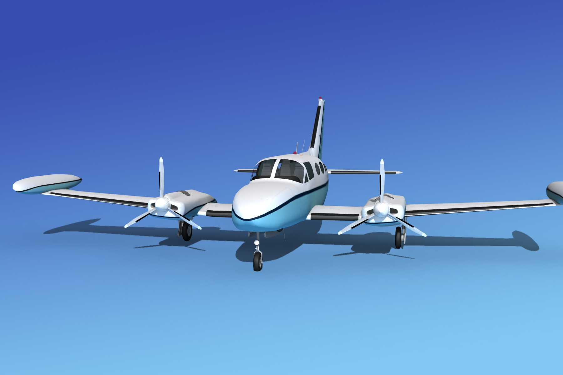 3d scale cessna 421 golden eagle