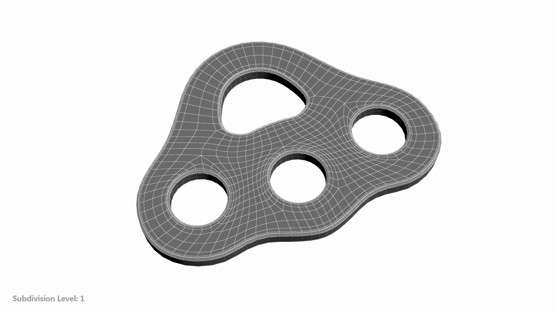 Petzl Paw Rigging Plate 3D Model - TurboSquid 1450745