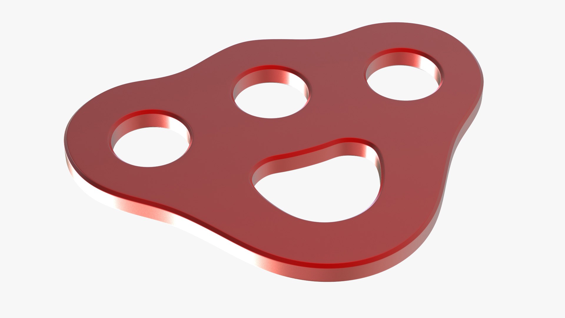 Petzl Paw Rigging Plate 3D Model - TurboSquid 1450745