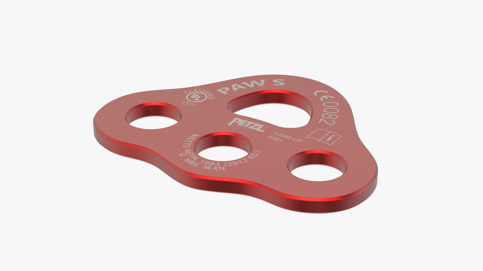Petzl Paw Rigging Plate 3D Model - TurboSquid 1450745