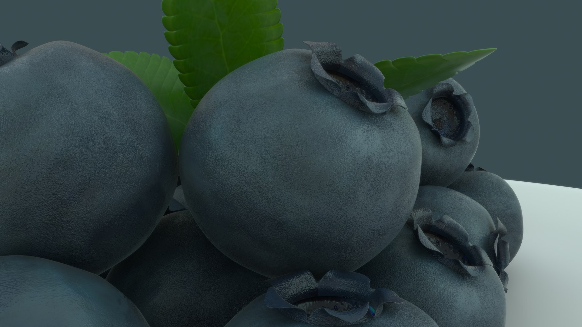 3D Blueberry Model - TurboSquid 2174344