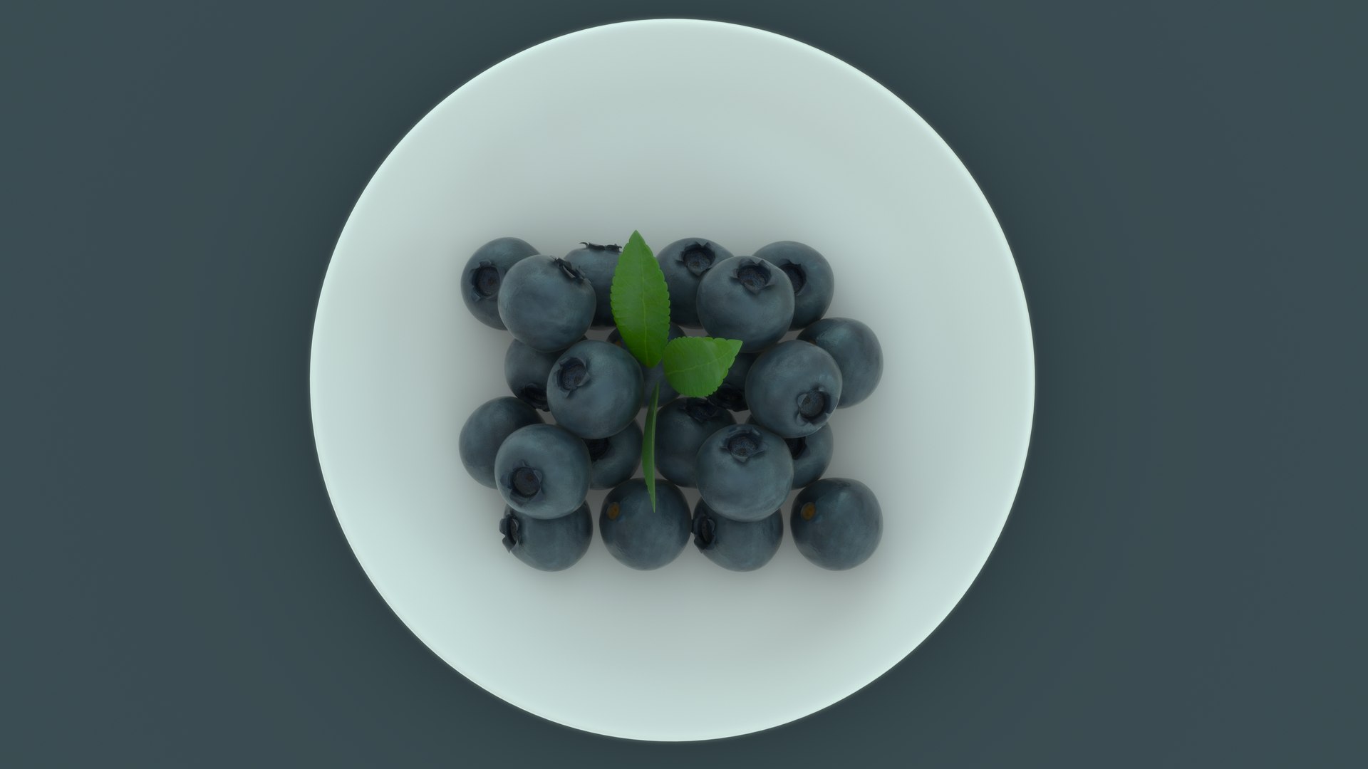 3D Blueberry Model - TurboSquid 2174344