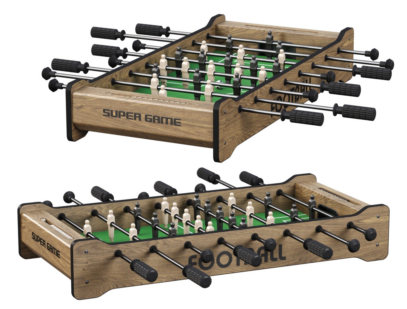 3D Table Football Super Game Model - TurboSquid 2284983