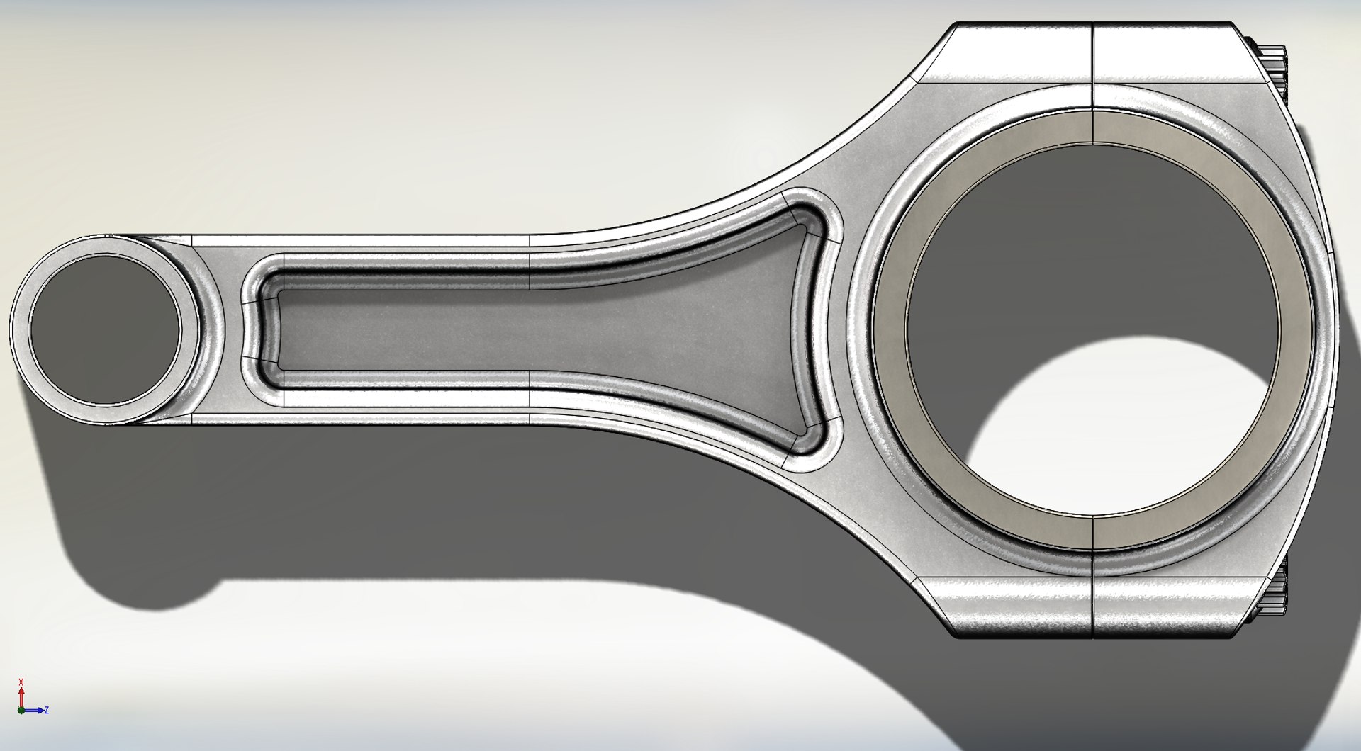 Engine Connecting Rod 3d 3ds