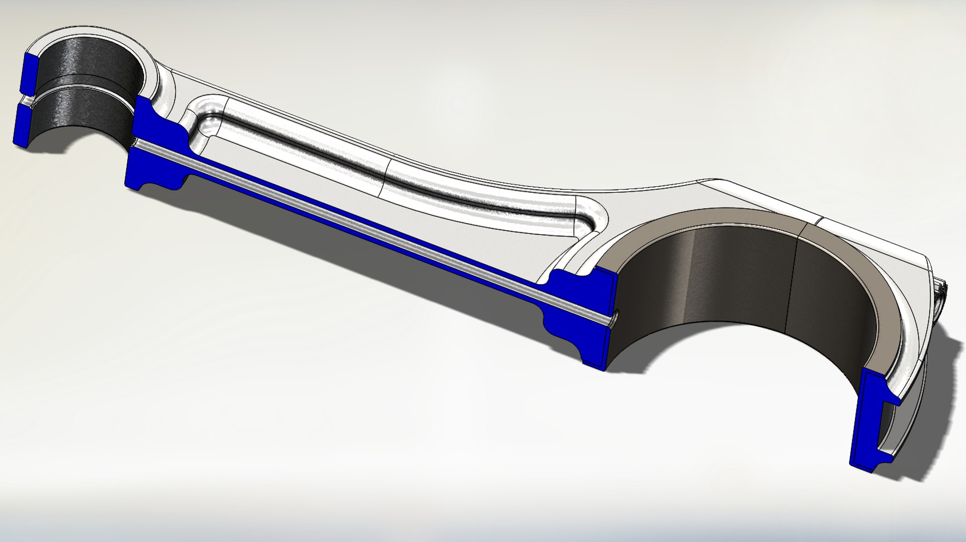 Engine Connecting Rod 3d 3ds
