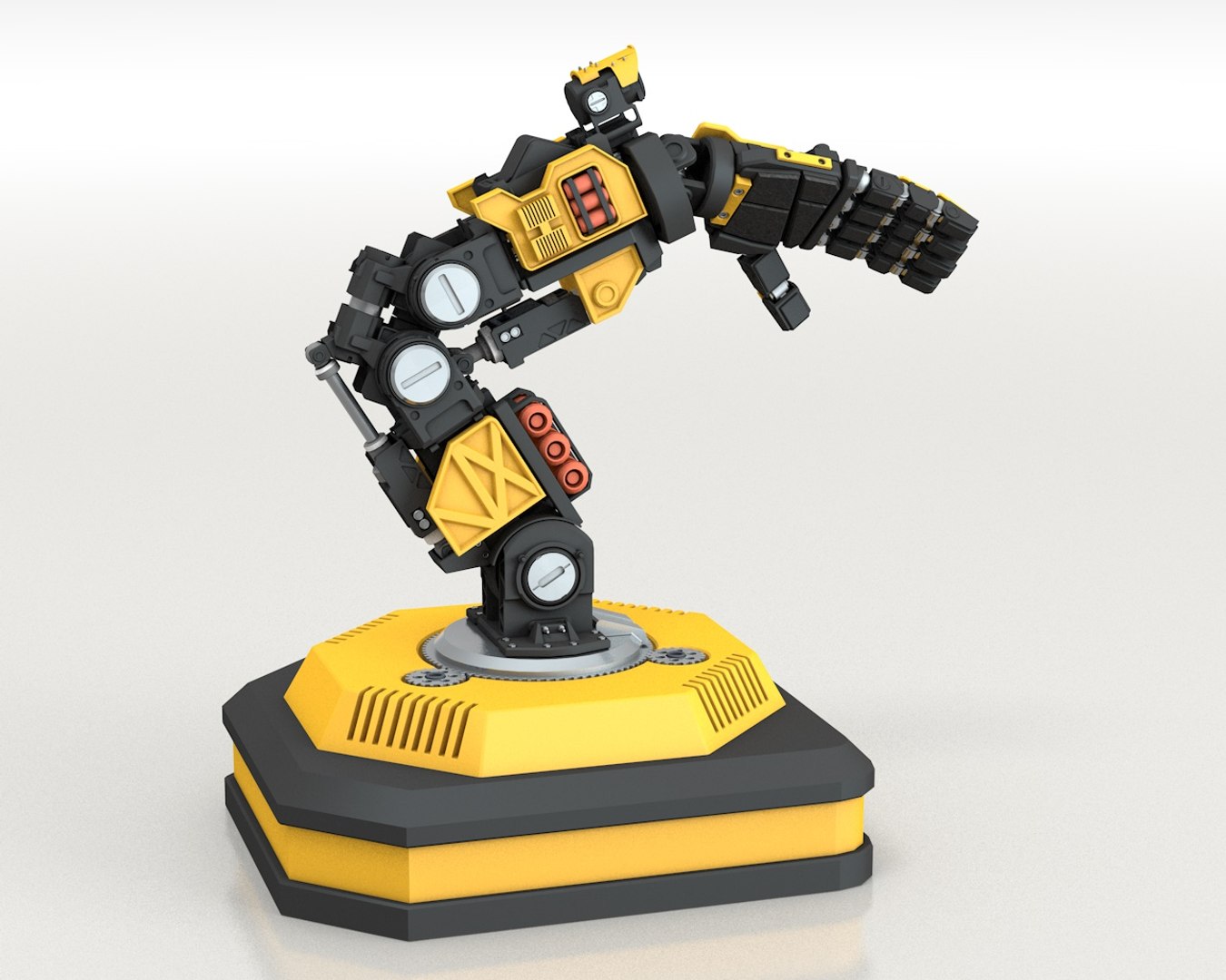 robot arm 3d model