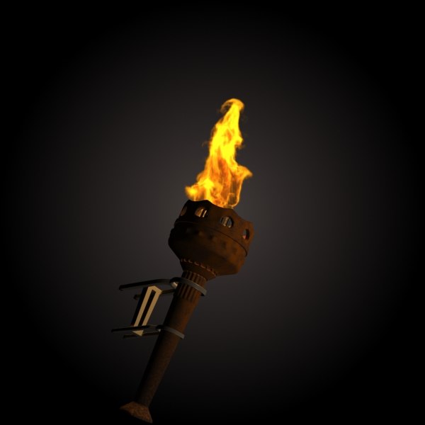 3d model torch vfx