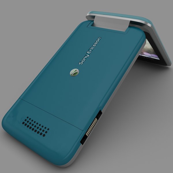 sony ericsson t707 3d model