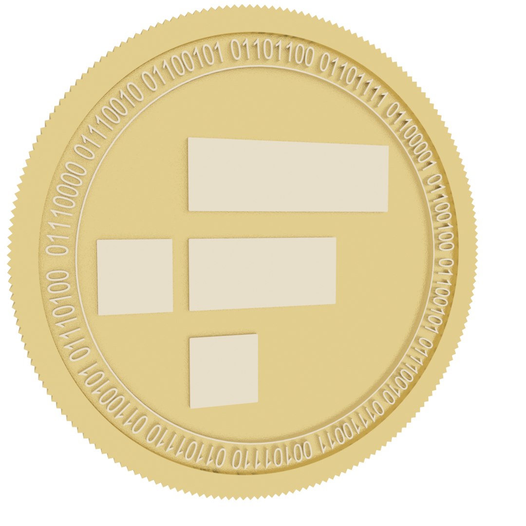 3D ftx token model - TurboSquid 1497180