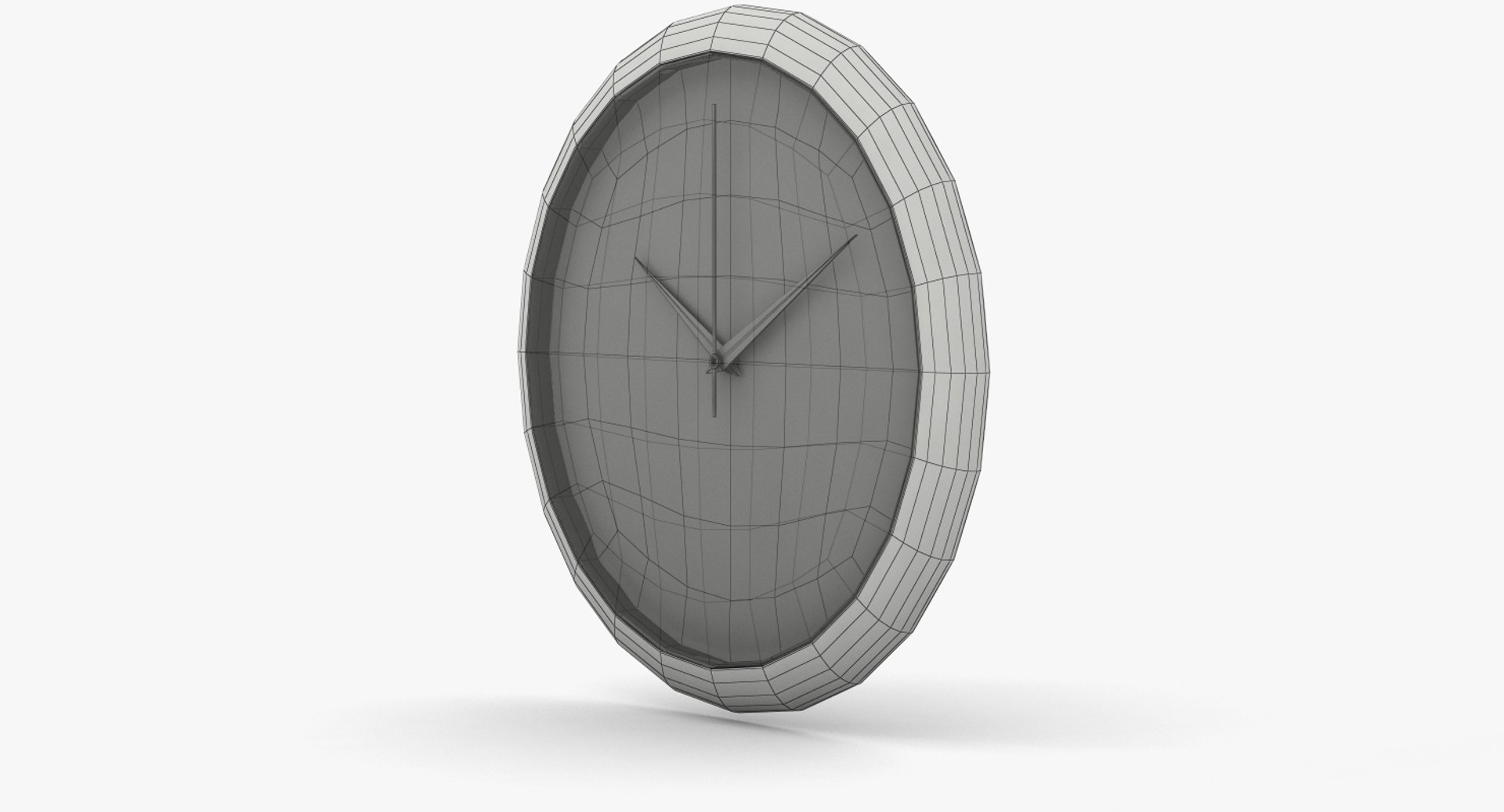 Office Clock 3 3D Model - TurboSquid 1379590
