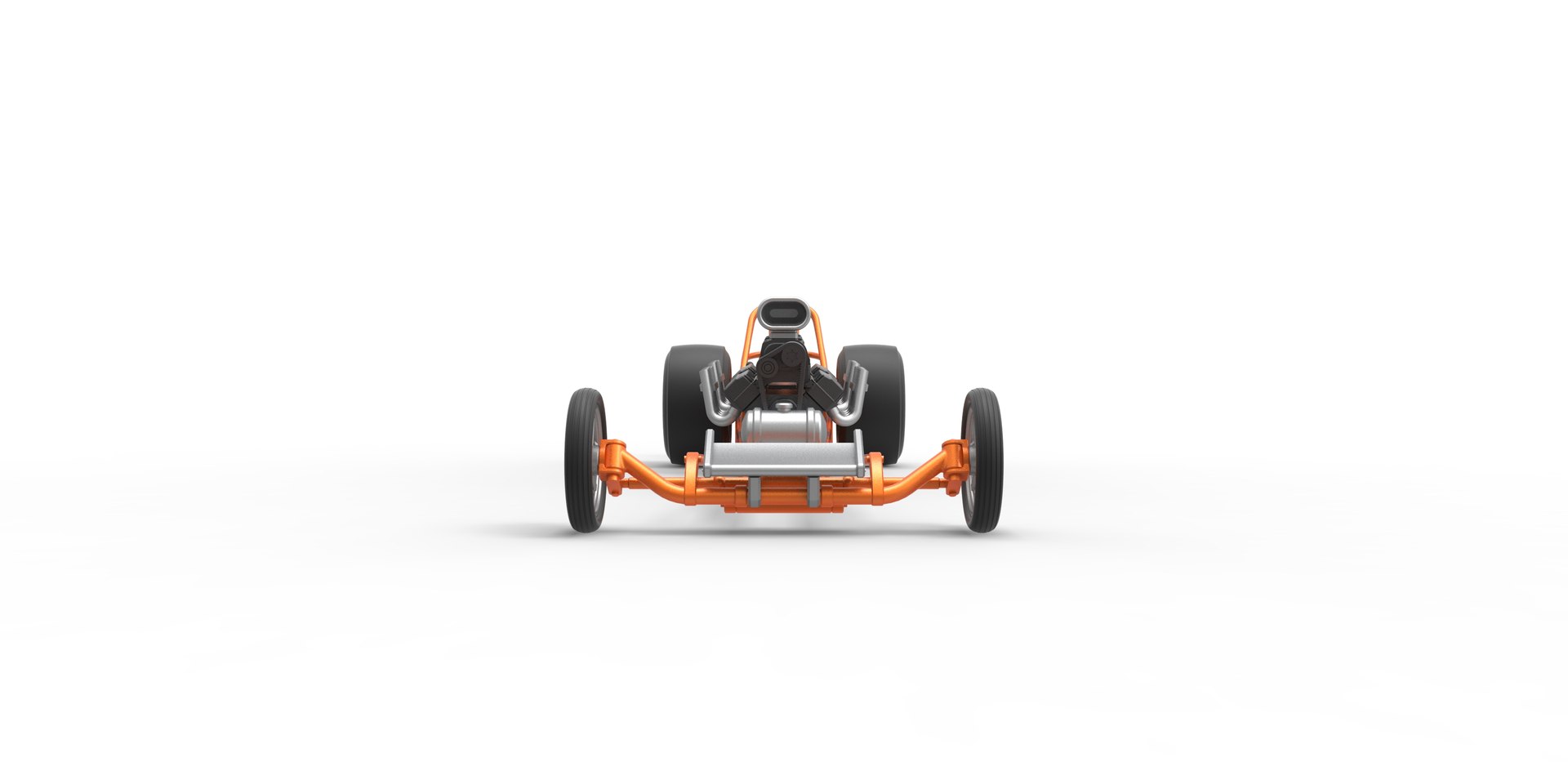 Diecast Front Engine Dragster With 2 V8 Scale 1 To 25 3D - TurboSquid ...