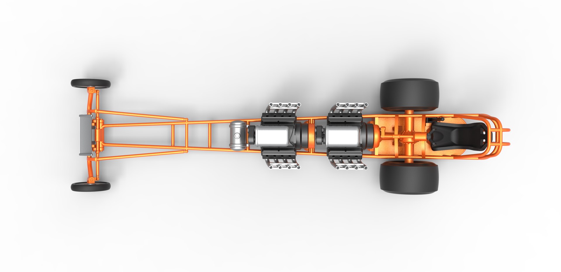 Diecast Front Engine Dragster With 2 V8 Scale 1 To 25 3D - TurboSquid ...