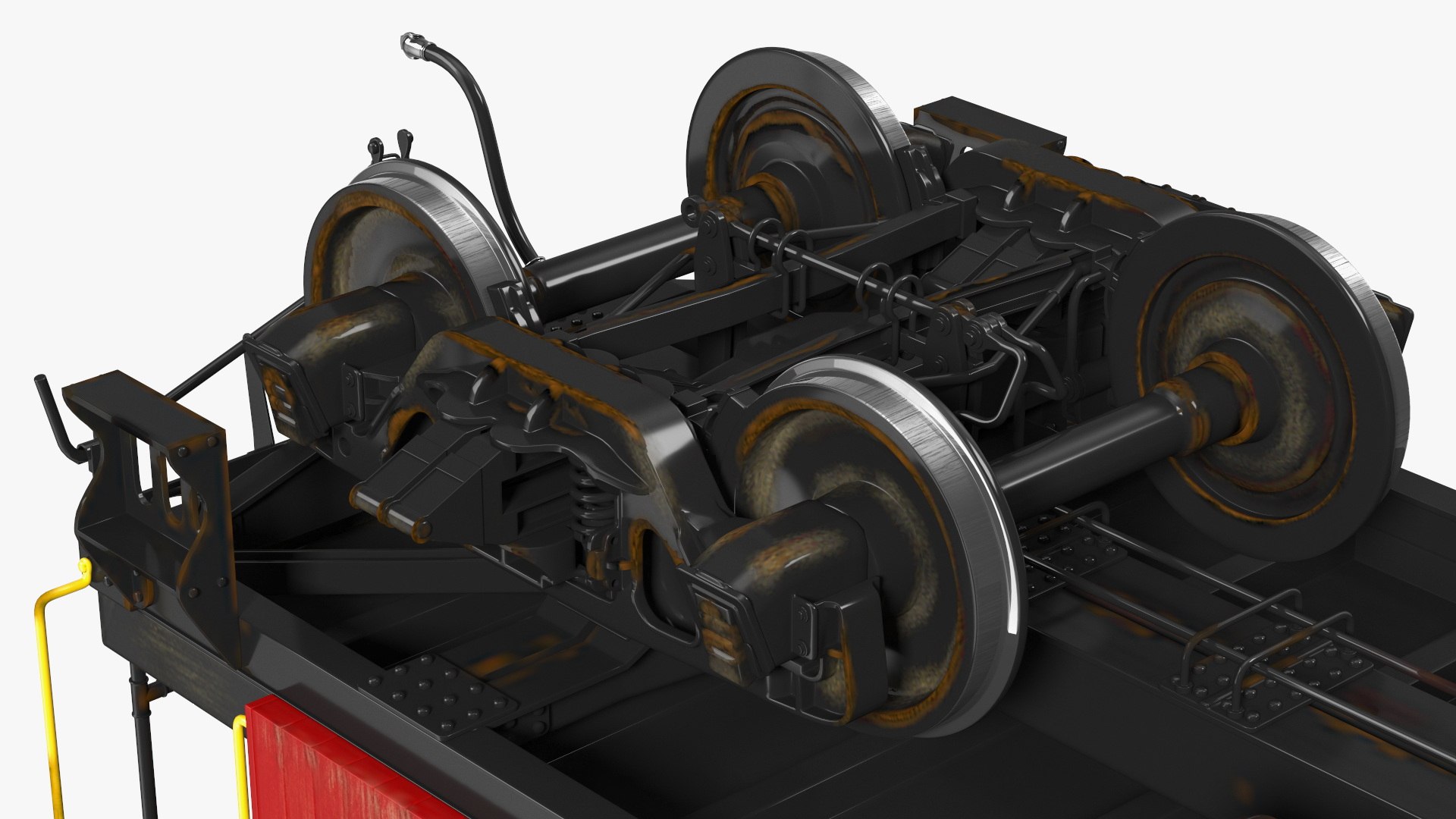 Historic Wabash Caboose 3D - TurboSquid 2161020