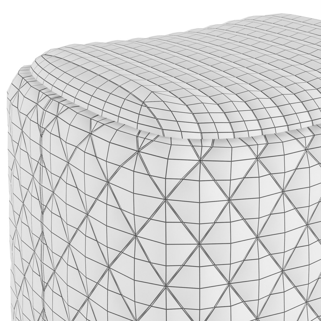 Storage Ottoman by Younuoke 3D - TurboSquid 2058174