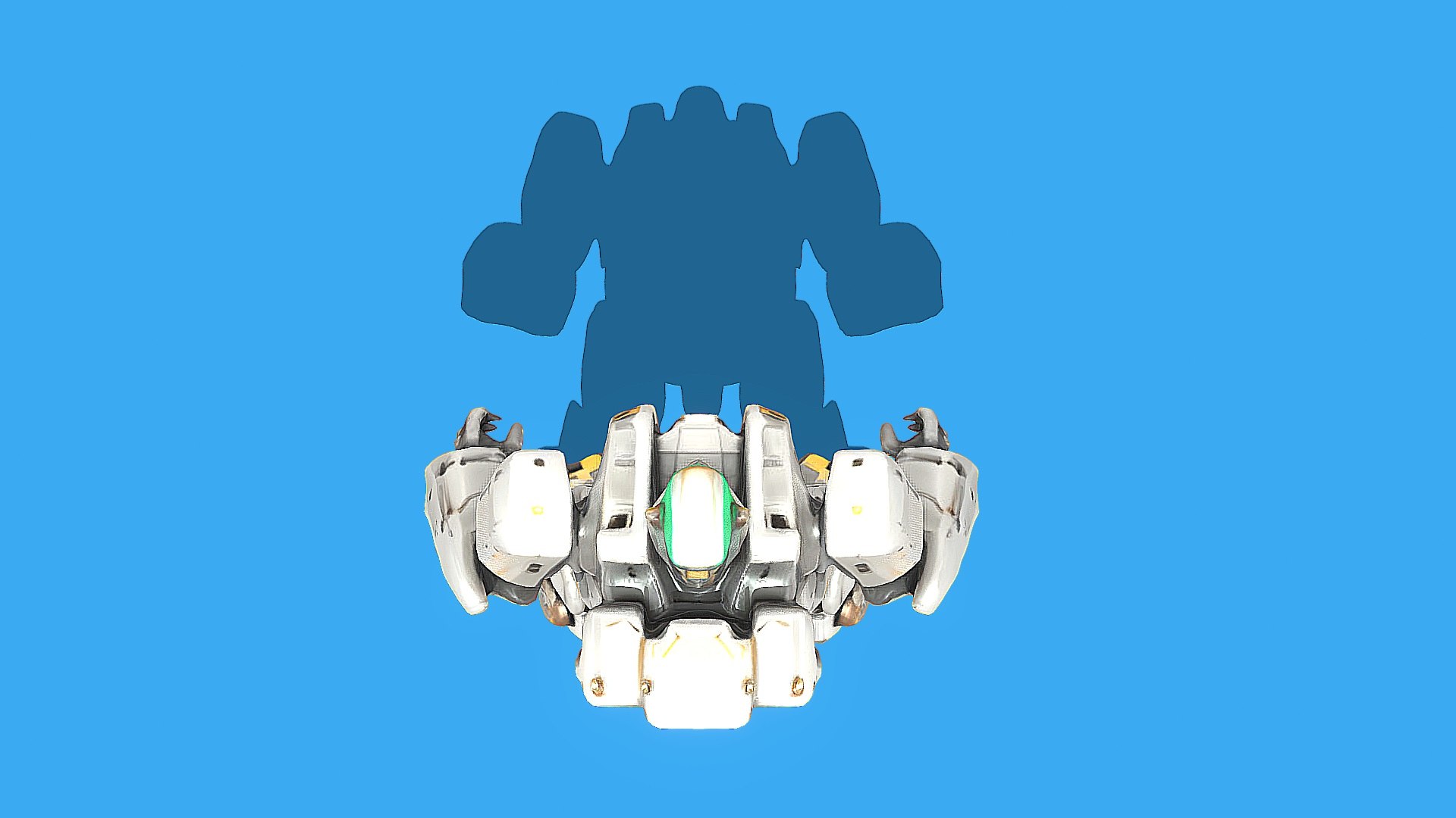 Cyberpunk Robot FAR-765HJK PBR Low Poly 3D Model Model - TurboSquid 2307485