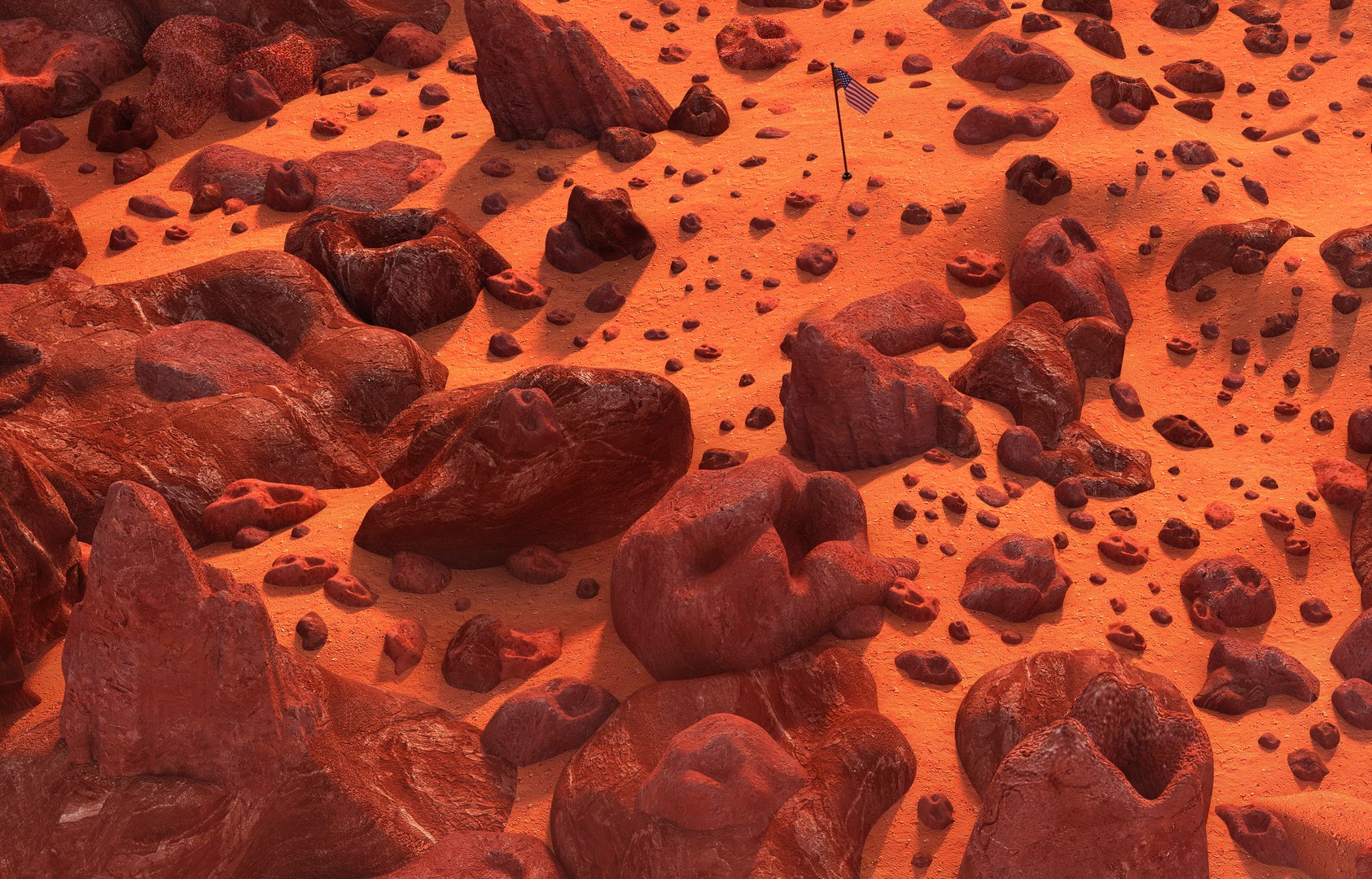 3D Mars Planet - TurboSquid 1380229
