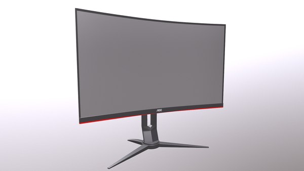 3D AOC Monitor - TurboSquid 1966933