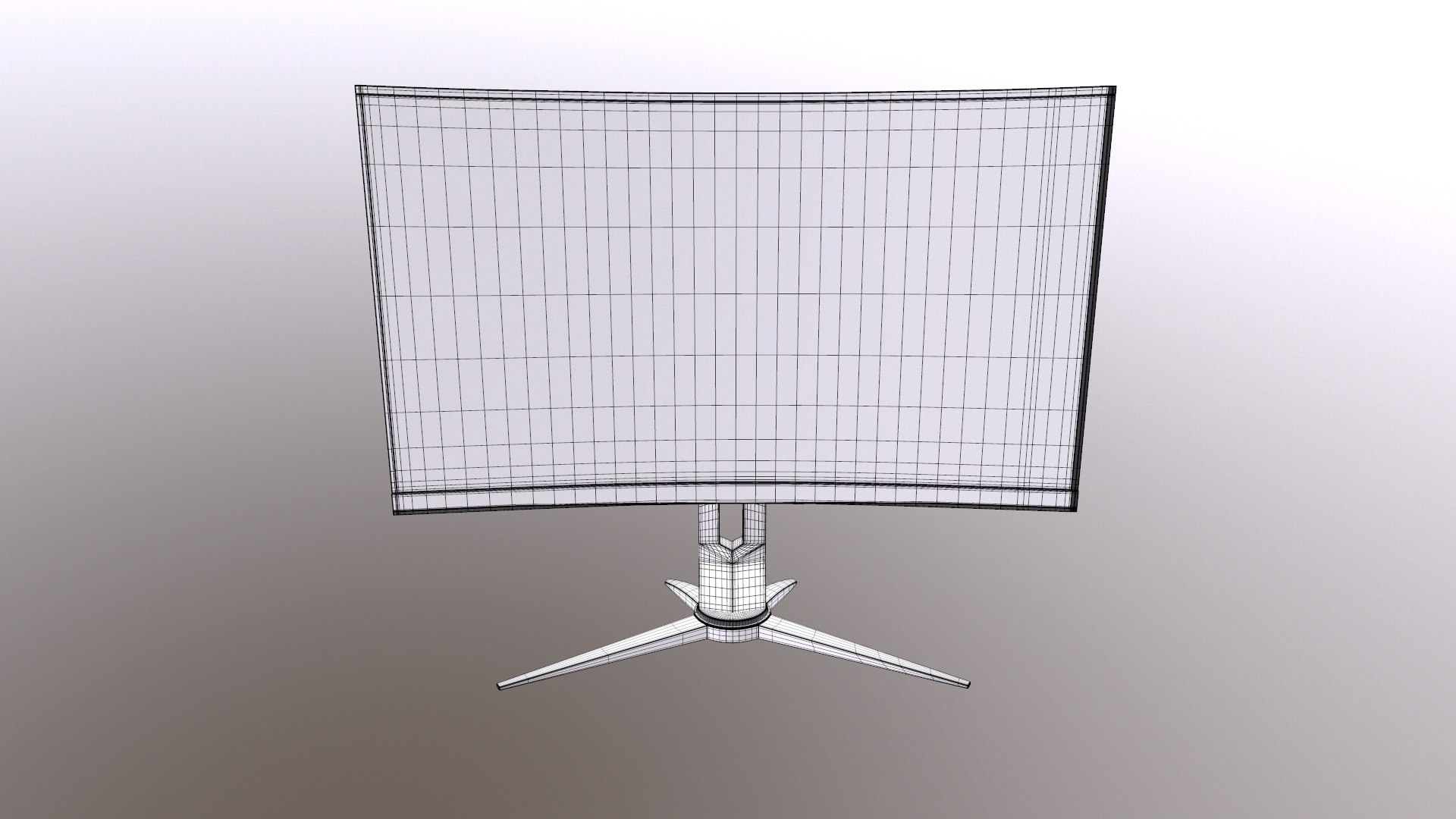 3D AOC Monitor - TurboSquid 1966933