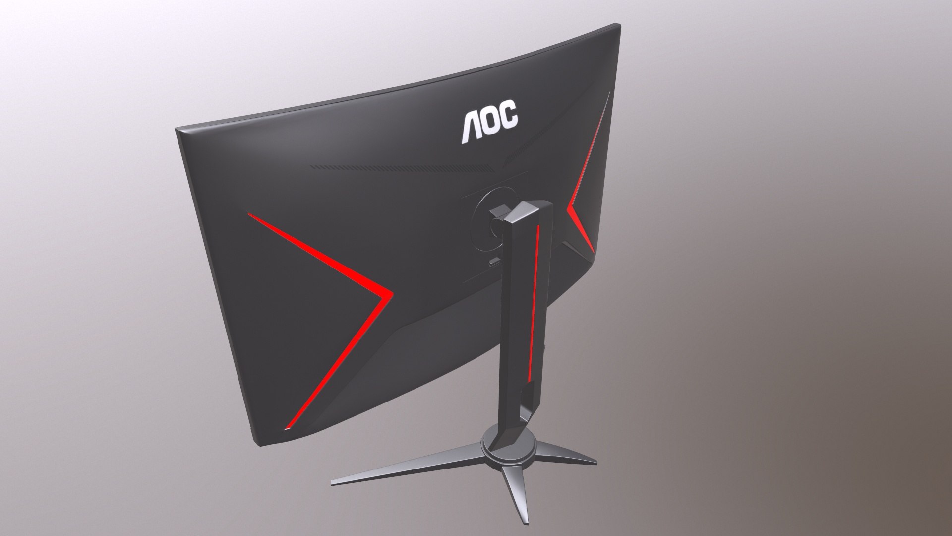 3D AOC Monitor - TurboSquid 1966933