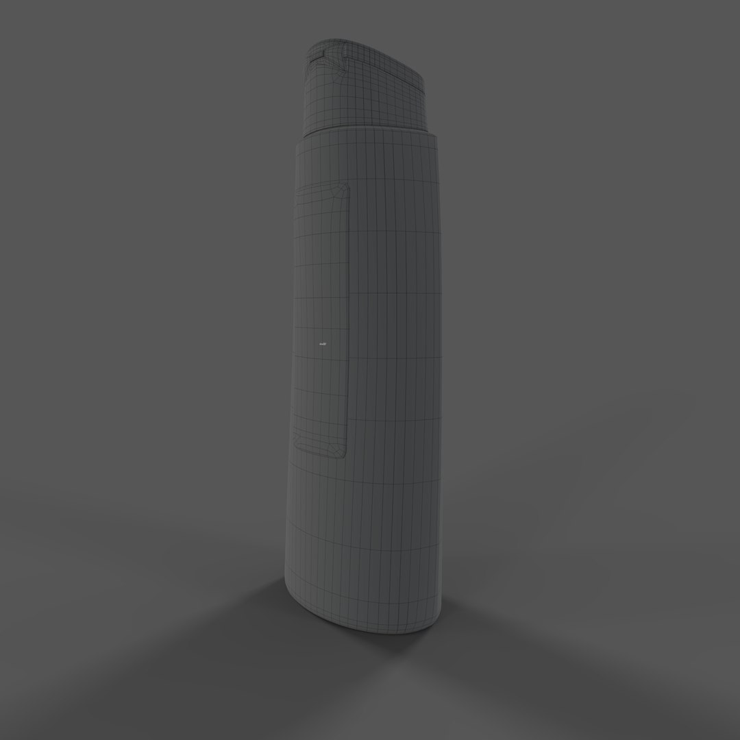 Shampoo Dove Intensive Repair 400ml 3D Model - TurboSquid 2063682