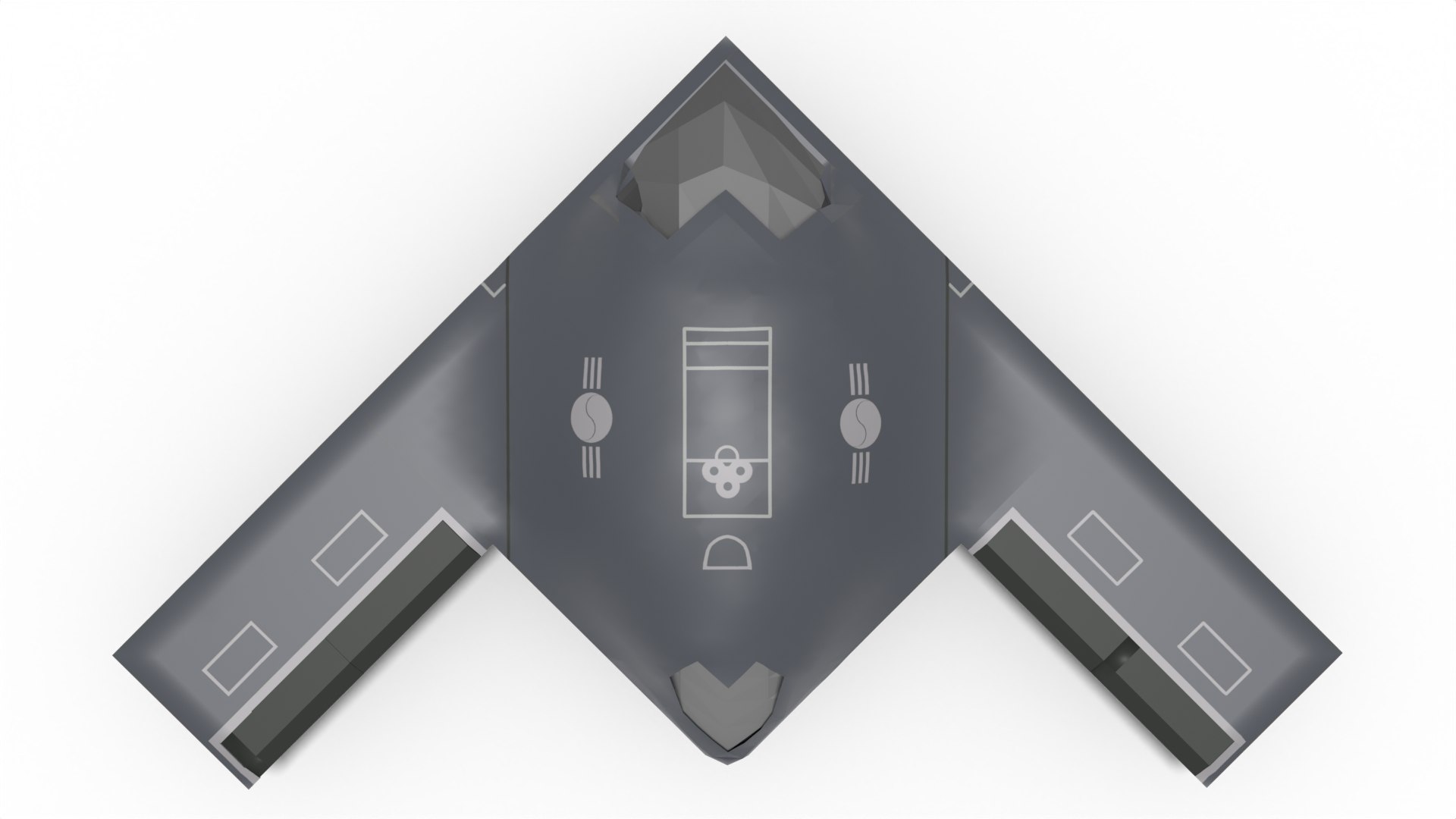 3D Unmanned Fighter KUS-X - TurboSquid 2218309