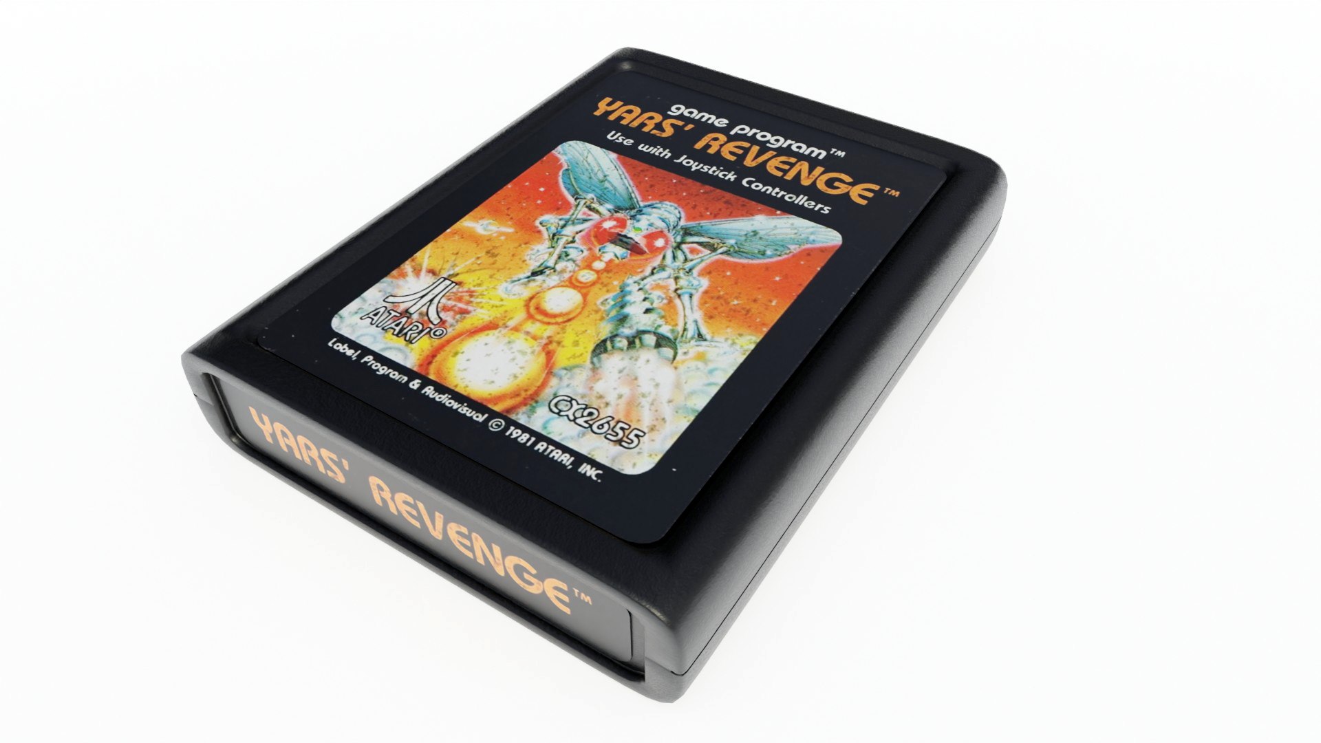 Atari 2600 Cartridge 3D - TurboSquid 2147732