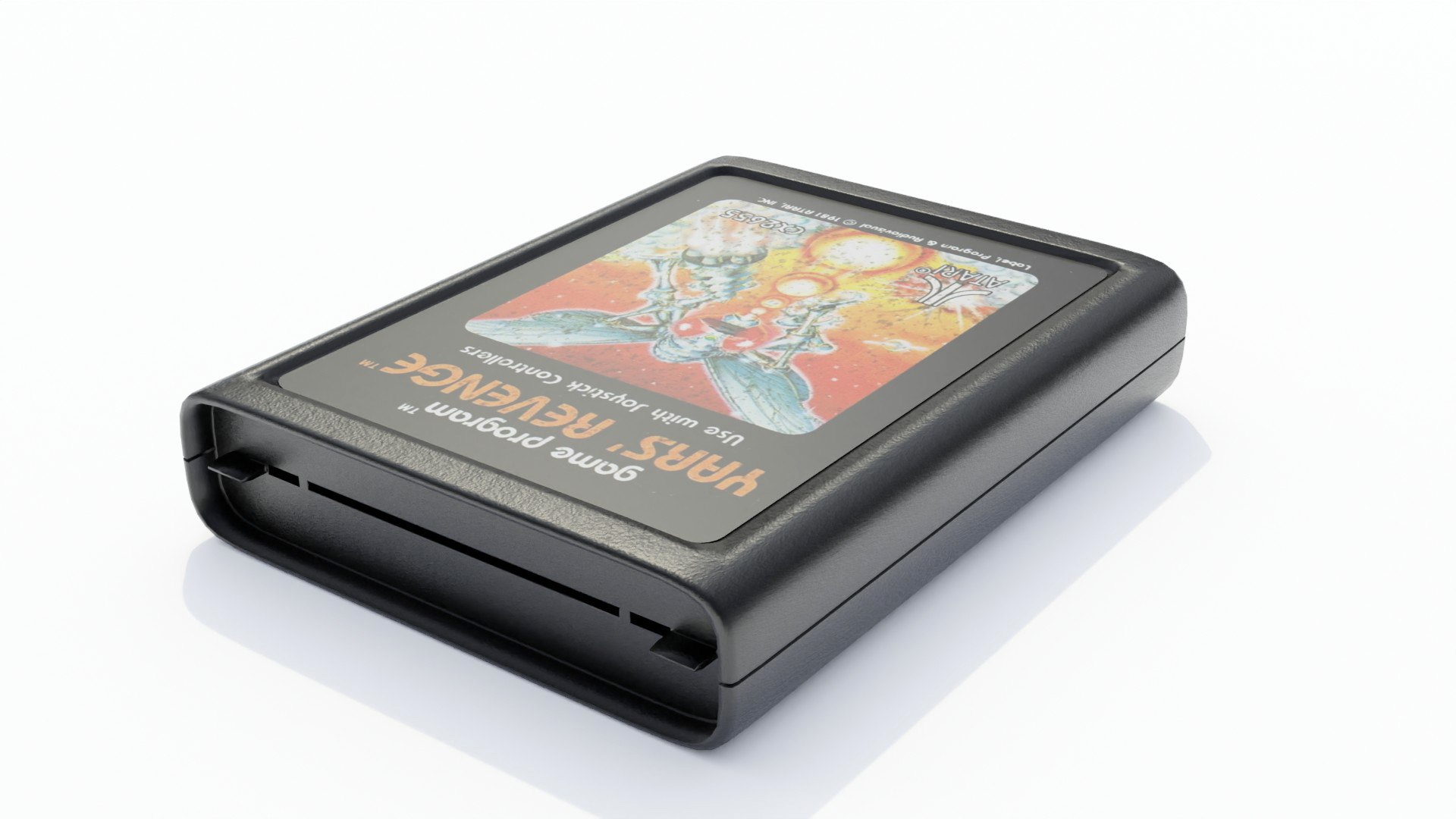 Atari 2600 Cartridge 3D - TurboSquid 2147732