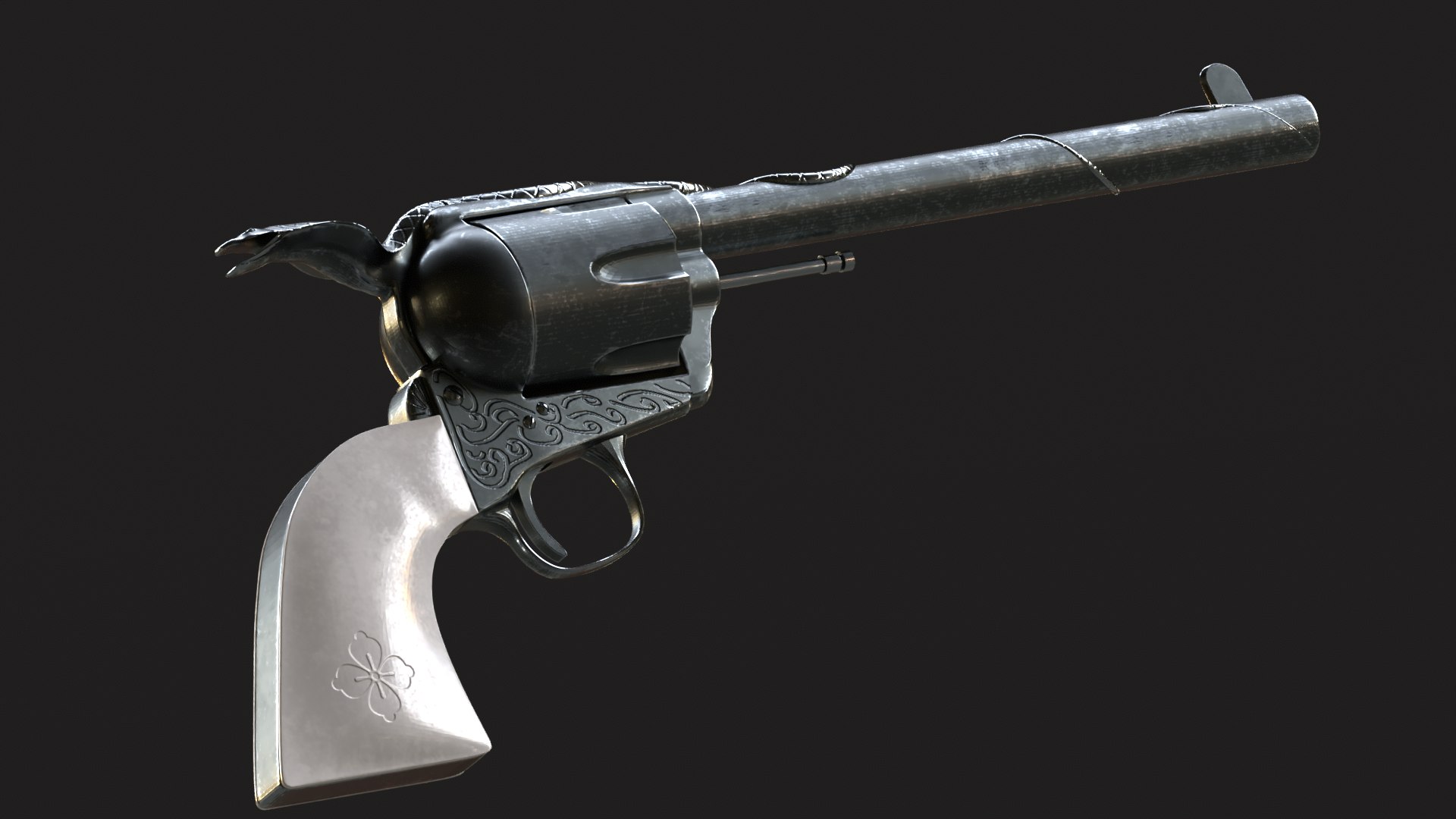 Revolver model - TurboSquid 1983648