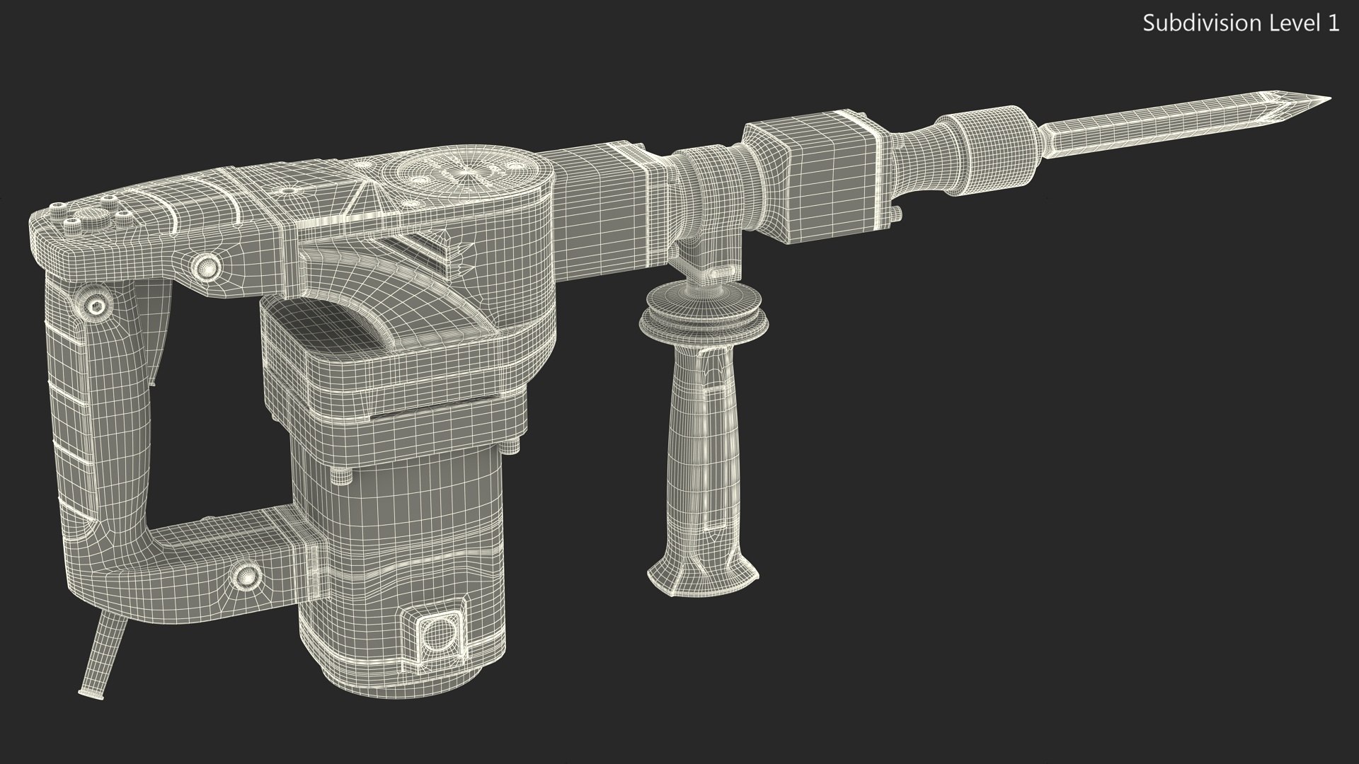 3D Demolition Jack Hammer Metabo - TurboSquid 2177608