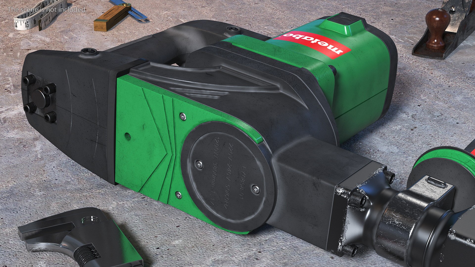 3D Demolition Jack Hammer Metabo - TurboSquid 2177608