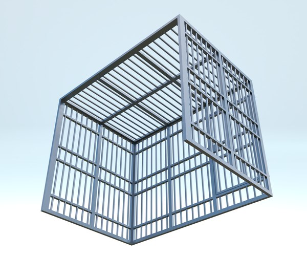 Prison cage 3D model - TurboSquid 1196165