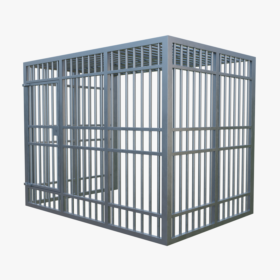 Klatka więzienna Model 3D - TurboSquid 1196165
