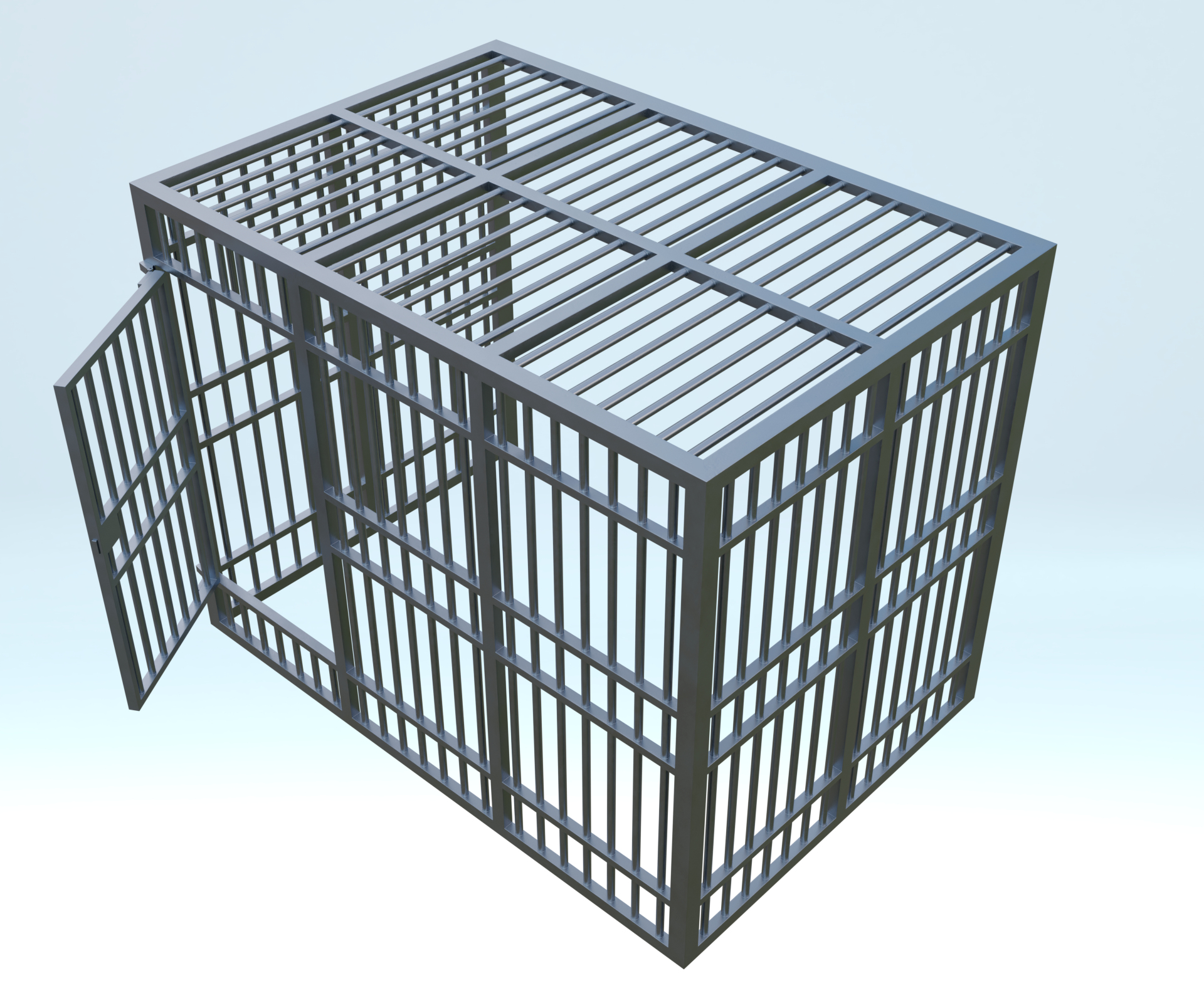 Prison cage 3D model - TurboSquid 1196165