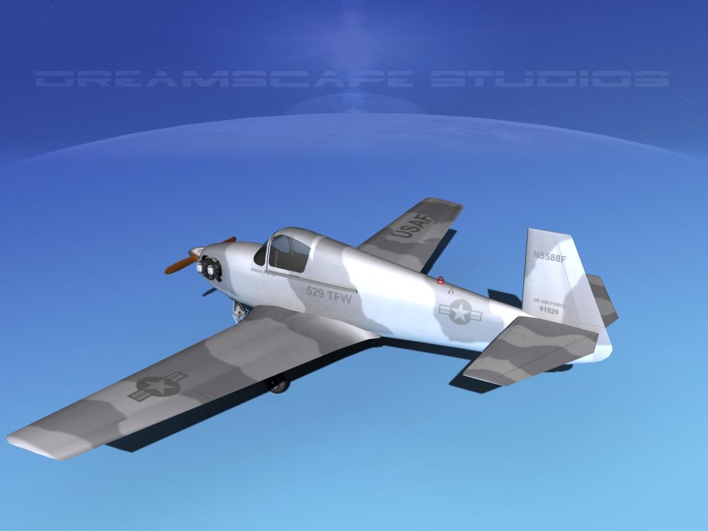 Built Mooney M-18 Mite 3d 3ds