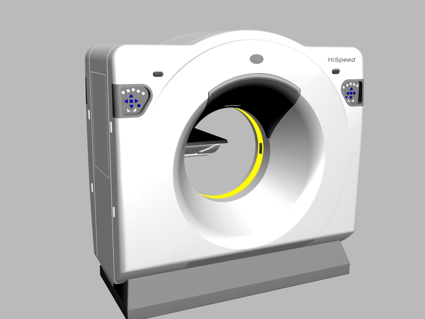 3d ct scanner scan model