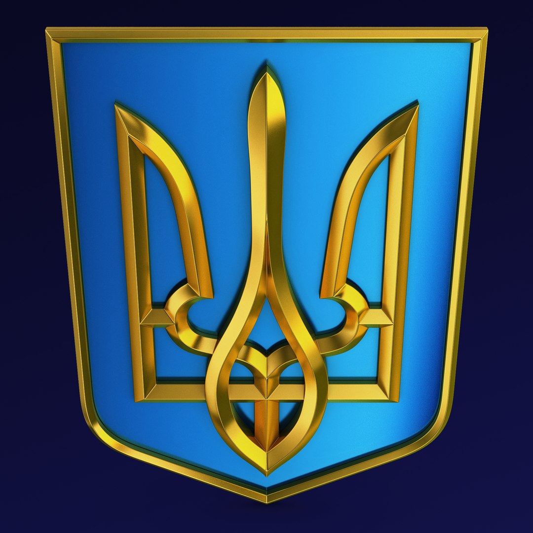3D Ukraine State Emblem M 10 - TurboSquid 1885003