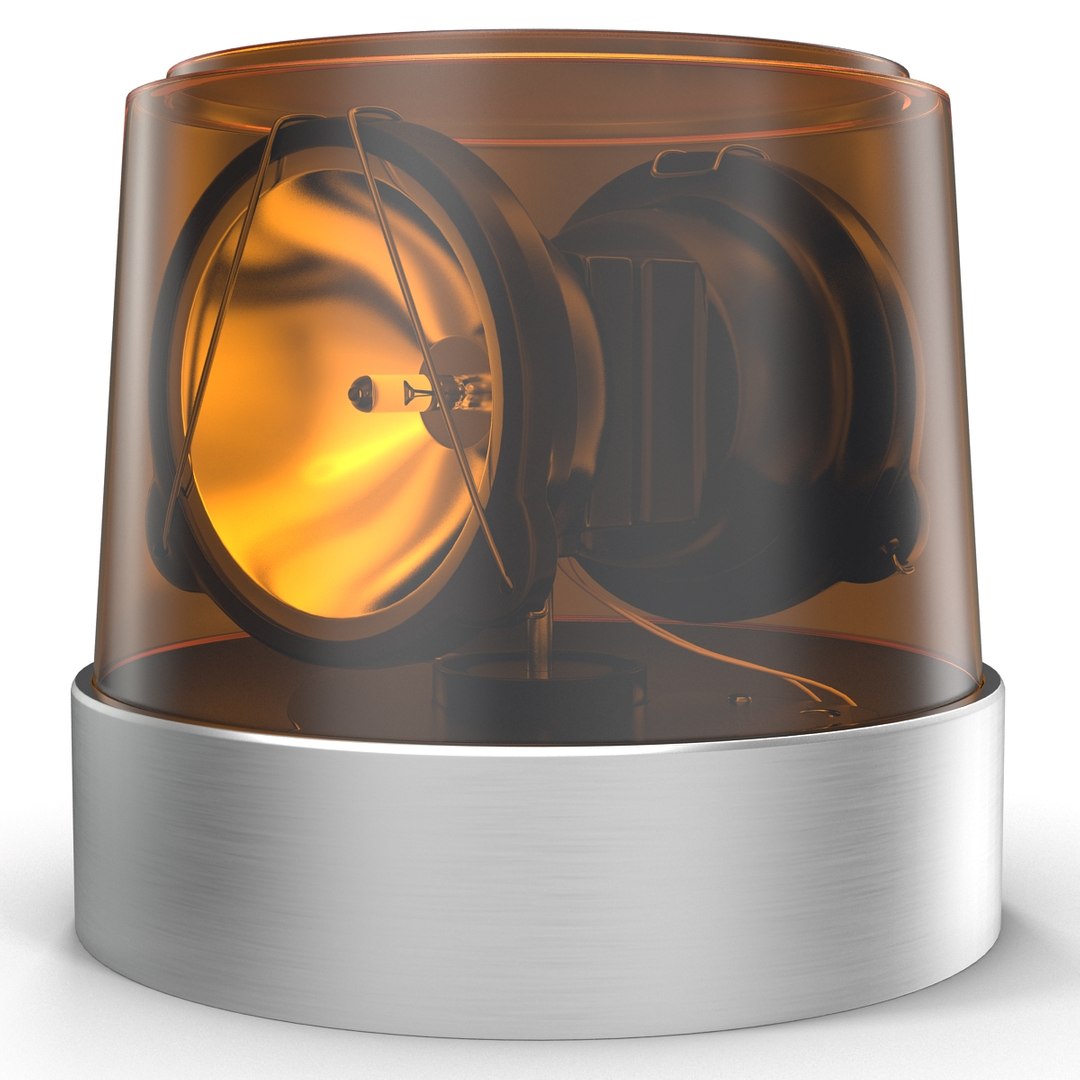 3D Emergency Warning Lights - TurboSquid 1196100