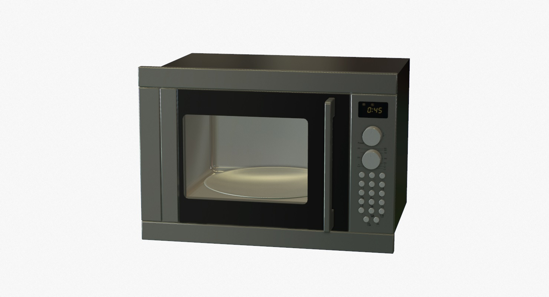 3D Franke Microwave Model - TurboSquid 1339622