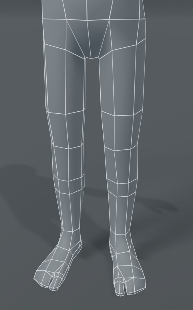 3D Model Boy Kid Body Base Mesh - TurboSquid 1650976
