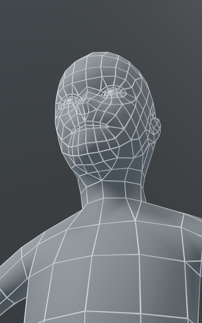 3D Model Boy Kid Body Base Mesh - TurboSquid 1650976