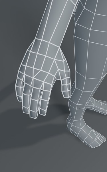 3D model boy kid body base mesh - TurboSquid 1650976